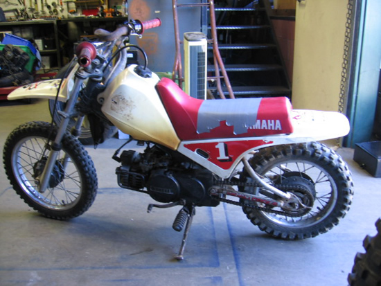 Yamaha PW80 for Wrecking
