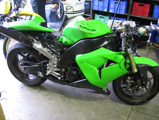 kawasaki ZX10 2006 for wrecking